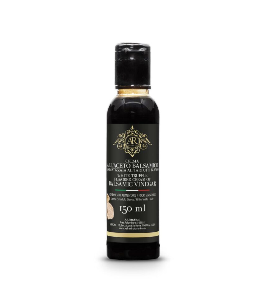White truffle flavored balsamic vinegar - 150 Ml - A.R. Tartufi ...